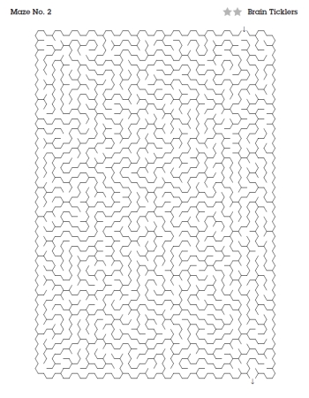 Hexagonal Mazes